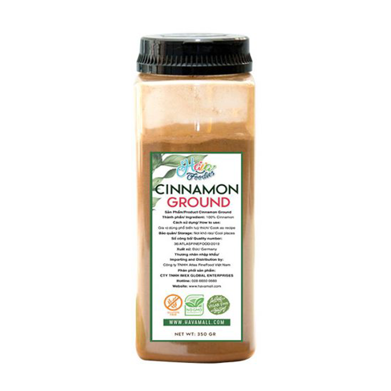 Bột Quế Thương Hiệu Hava Foodies Hủ 350g – Cinnamon Ground - HavaMall ...