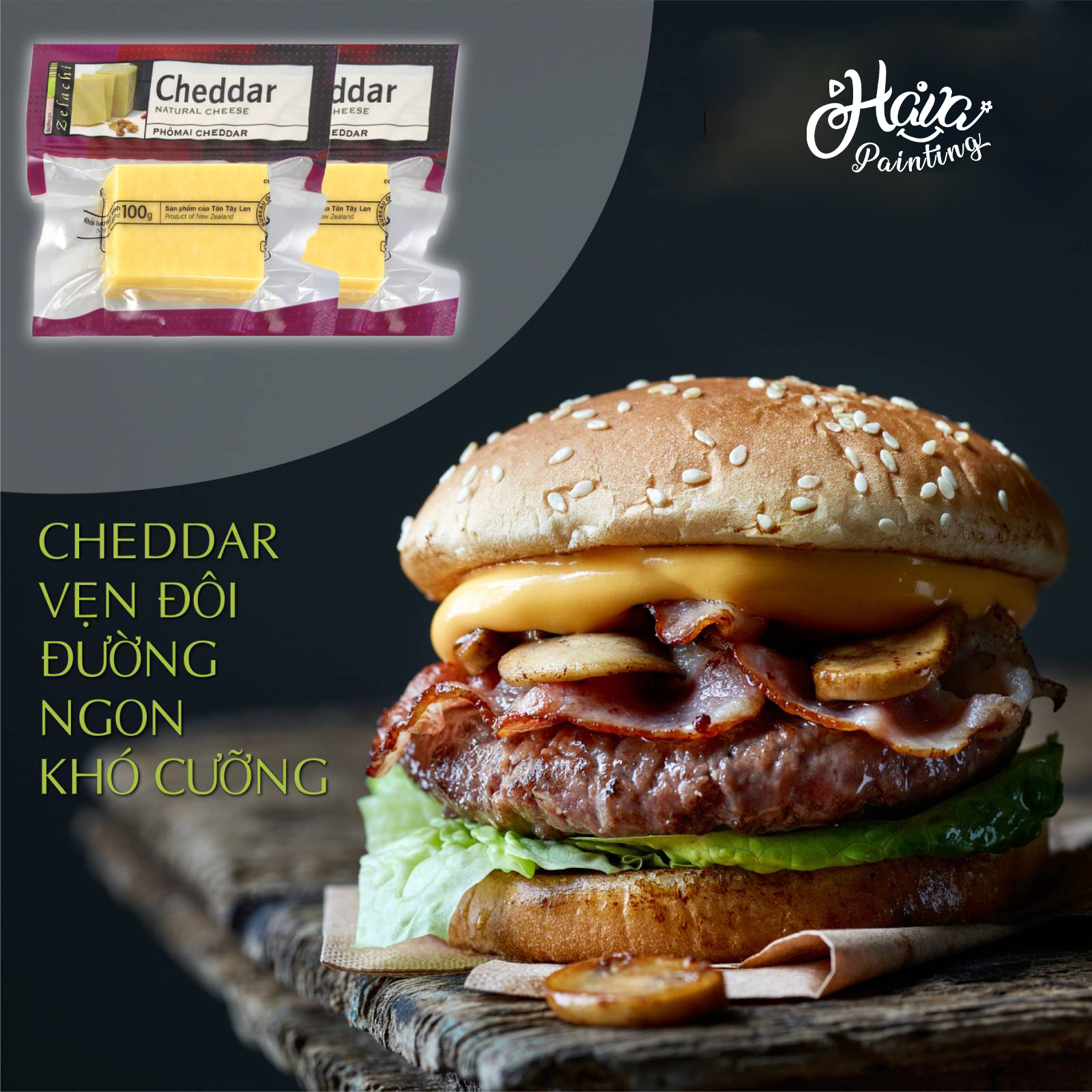 Phô Mai Cheddar Bottega Zelachi 100g - Cheddar Cheese - HavaMall - Siêu ...