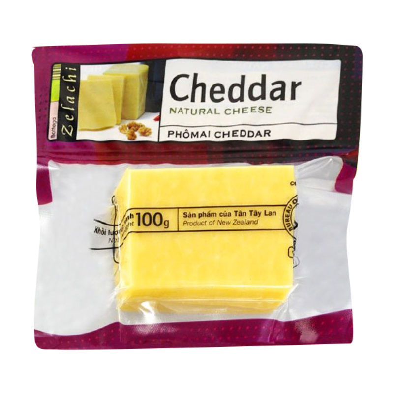 Phô Mai Cheddar Bottega Zelachi 100g - Cheddar Cheese - HavaMall - Siêu ...
