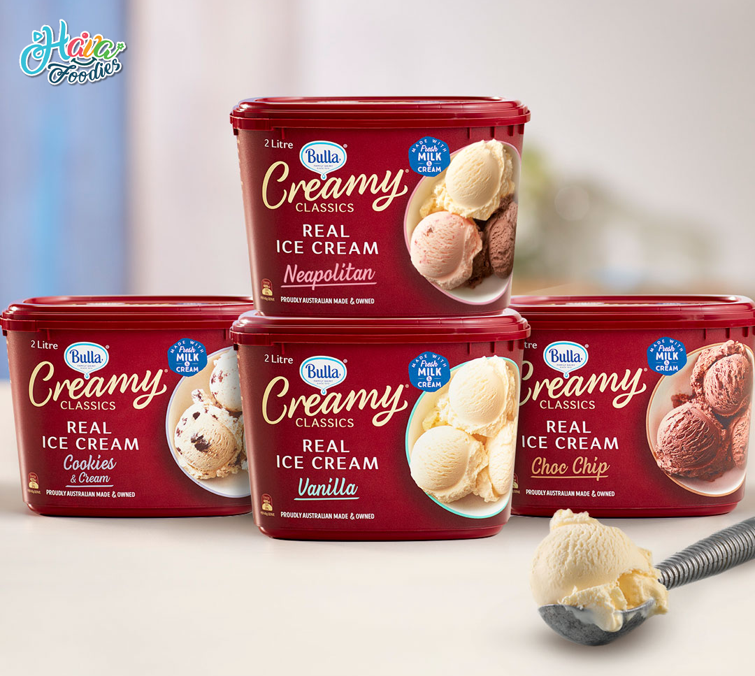 Kem Bulla Creamy Classics Hương Kem Và Bánh Quy Socola Hộp 2 Lít ...