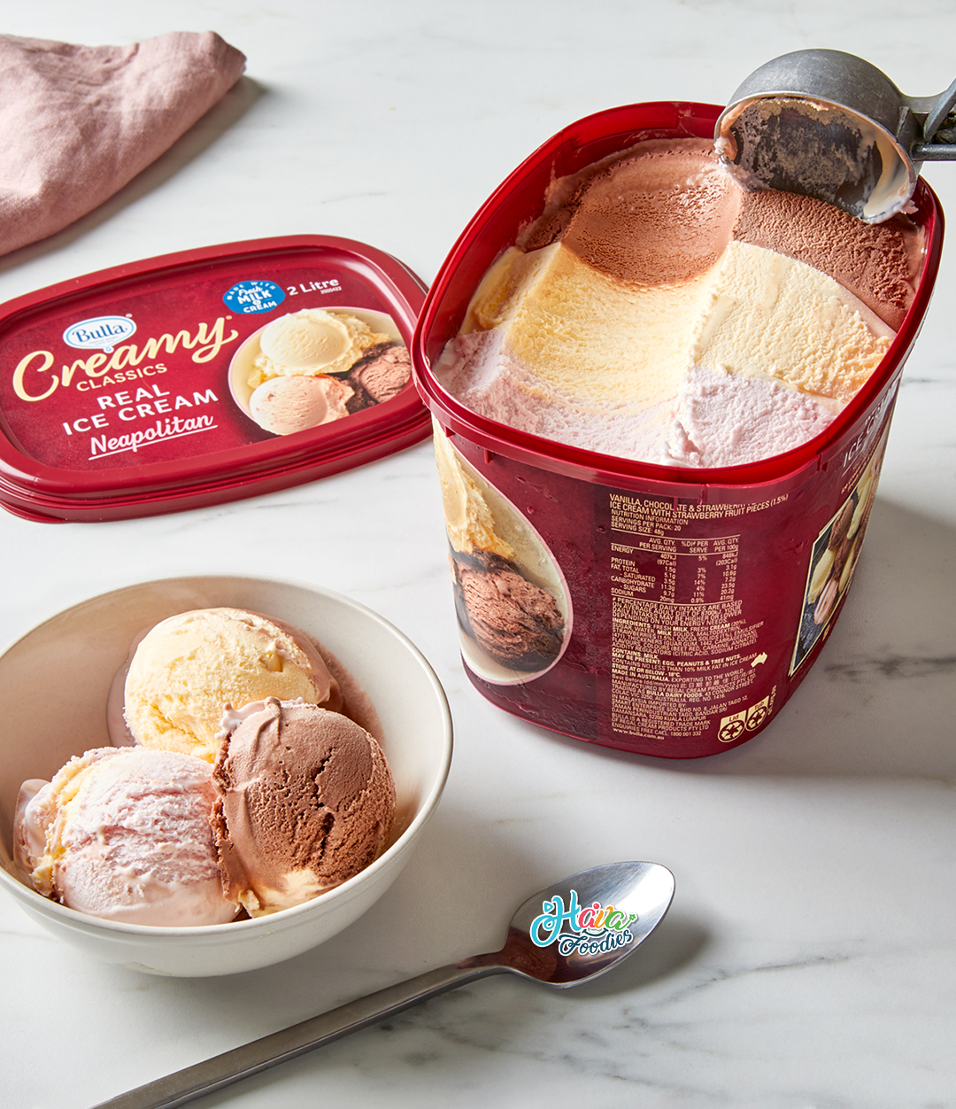 Kem Bulla Creamy 3 Vị (Socola, Vani, Dâu Tây) Hộp 2 Lít - Ice Cream ...