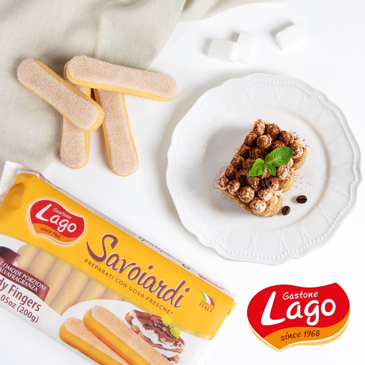 Bánh Quy Lady Finger Savoiardi Lago Gastone 200G - HavaMall - Siêu Thị ...