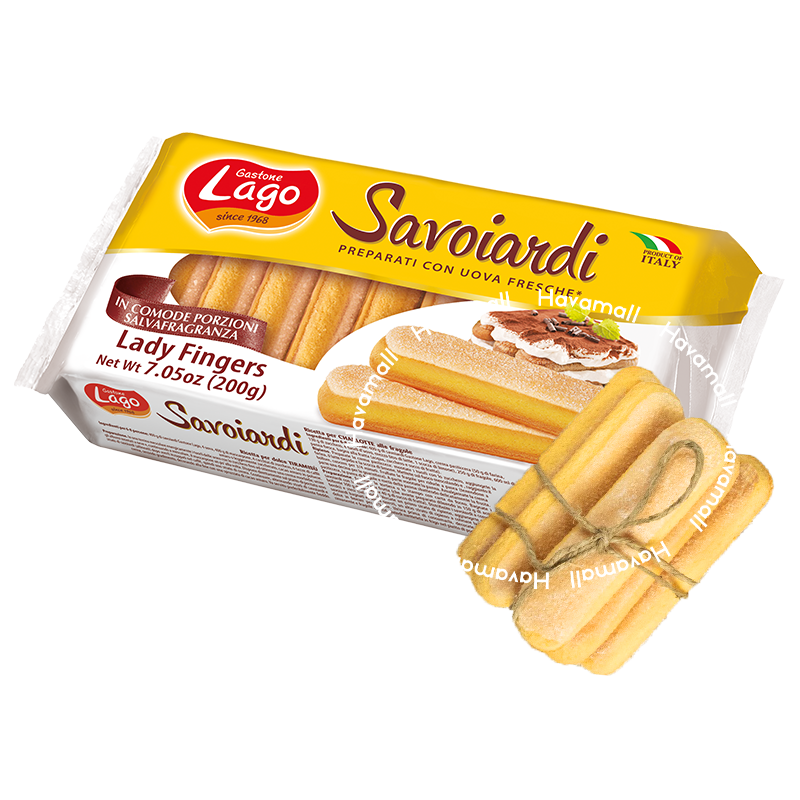 Bánh Quy Lady Finger Savoiardi Lago Gastone 200G - HavaMall - Siêu Thị ...